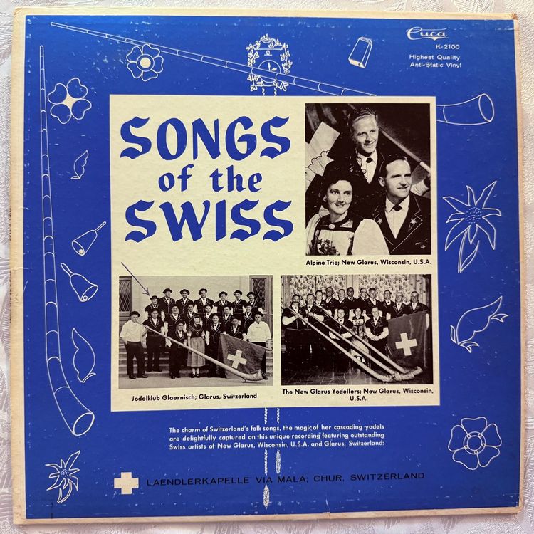 VARIOUS - SONGS OF THE SWISS | Kaufen auf Ricardo