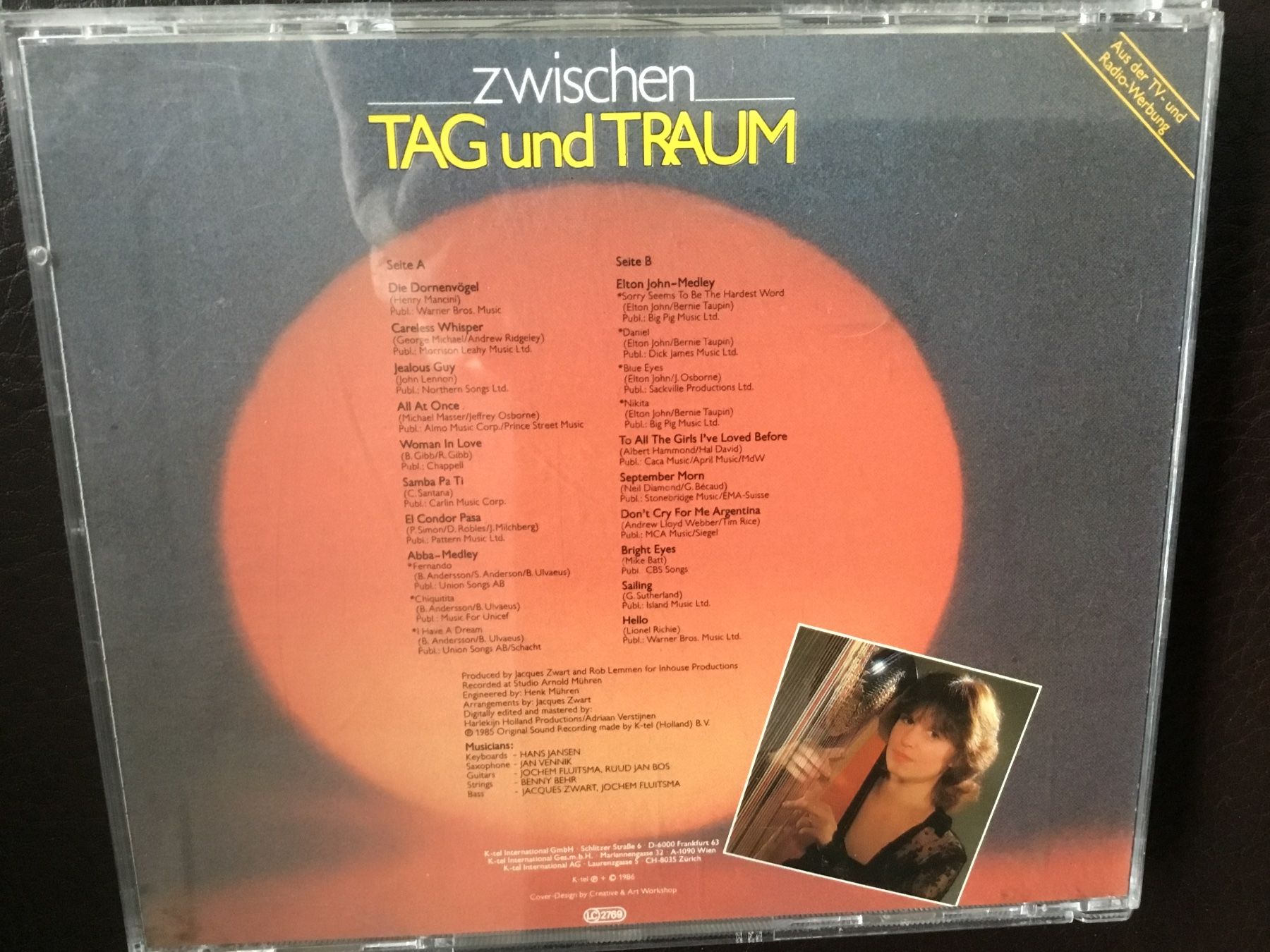CD Zwischen Tag und Traum - Ernestine Harfe - Welt Hits! (Gebraucht) in ...