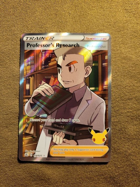 Professor's Research Full Art 24/25 (EN) - Pokémon TCG | Kaufen auf Ricardo