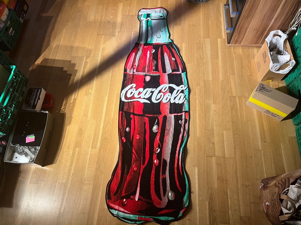 Coca Cola Badetuch Flasche (Neu (gemäss Beschreibung)) in Wabern für ...