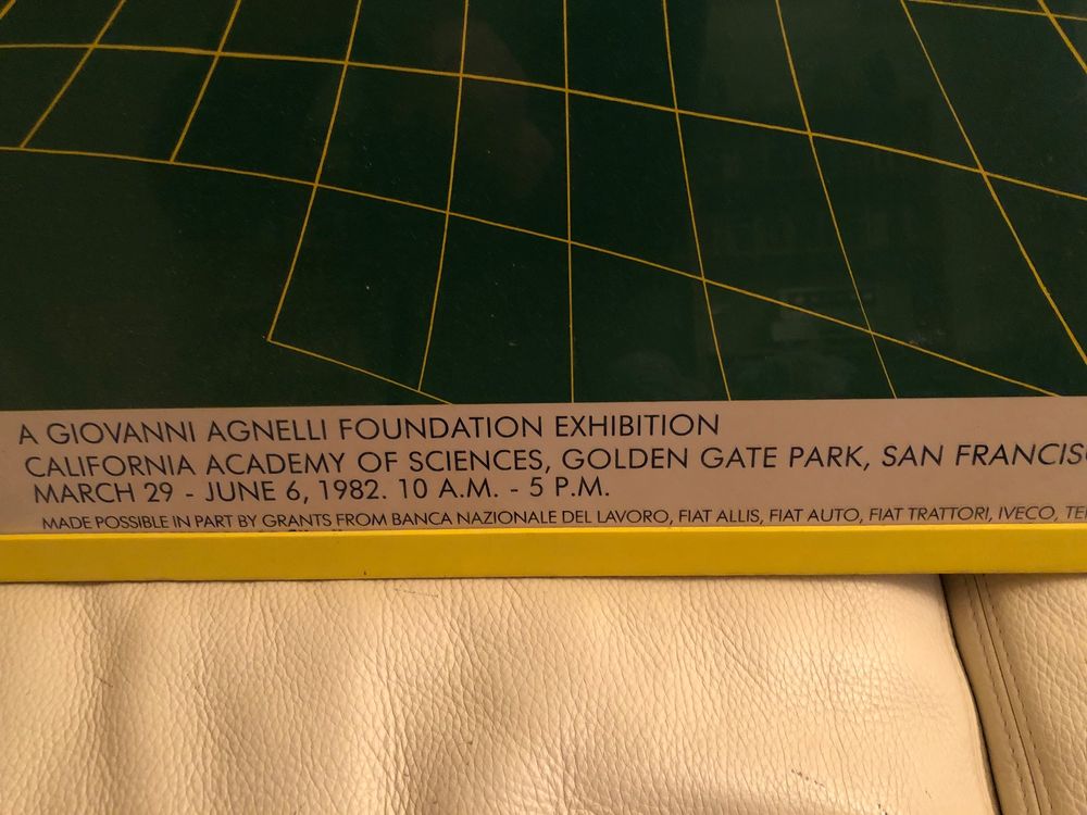 Plakat in Spezialrahmen zu Ausstellung in San Francisco 1982 (Gebraucht) in Zürich für CHF 44 ...