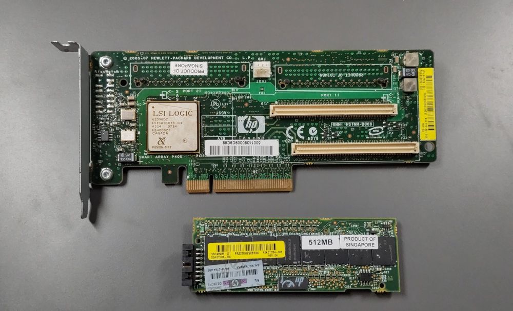 HP HSTNM-B008 Smart Array P400 RAID Controller Card | Kaufen auf Ricardo
