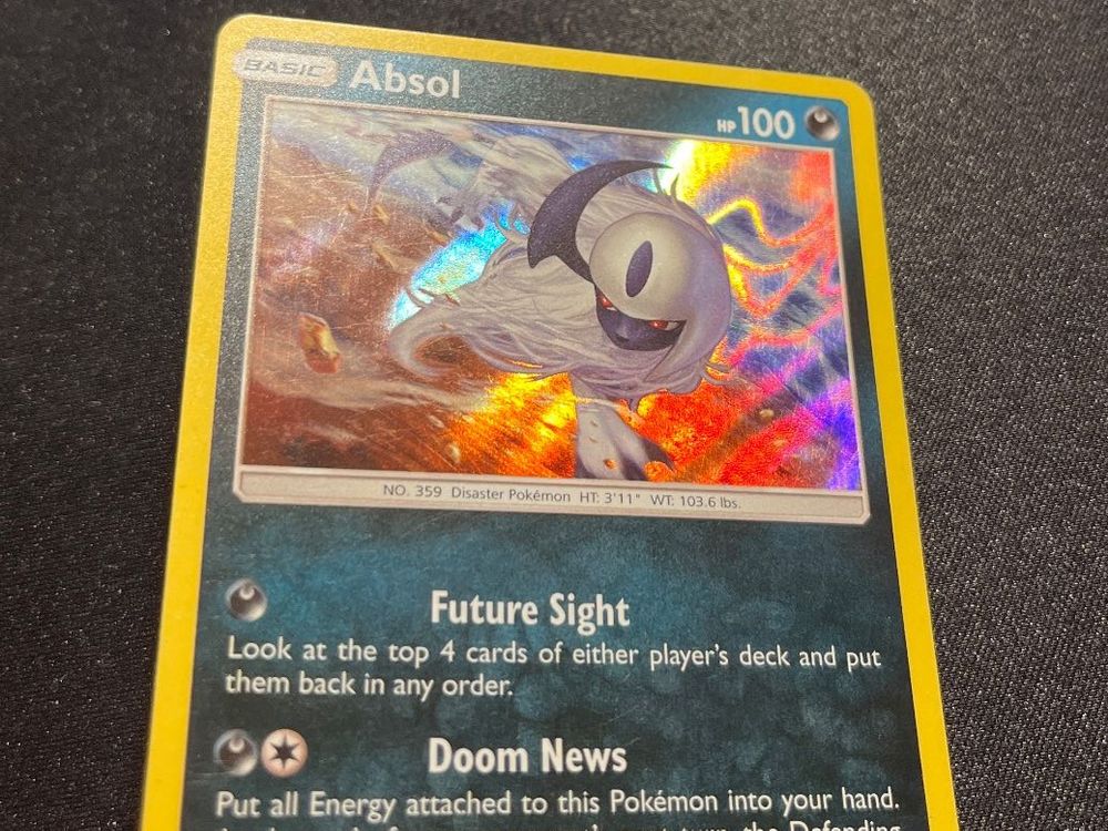 Absol Holo 81 Pokemon Karte Card Guardians Rising selten (Gebraucht) in ...