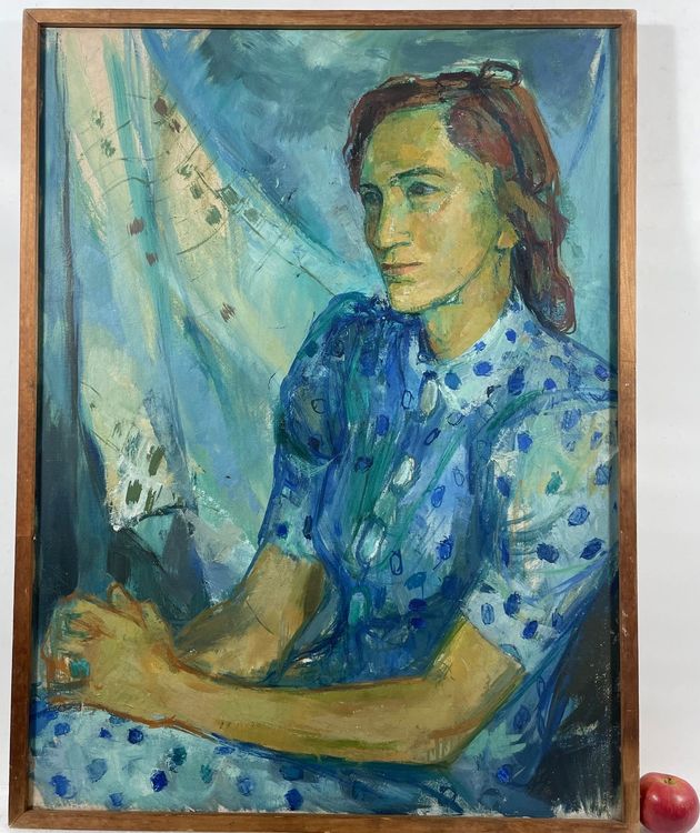 Maly Blumer (1906-1975) grosses Gemälde (Gebraucht) in Root für CHF 90 – mit Lieferung auf ...