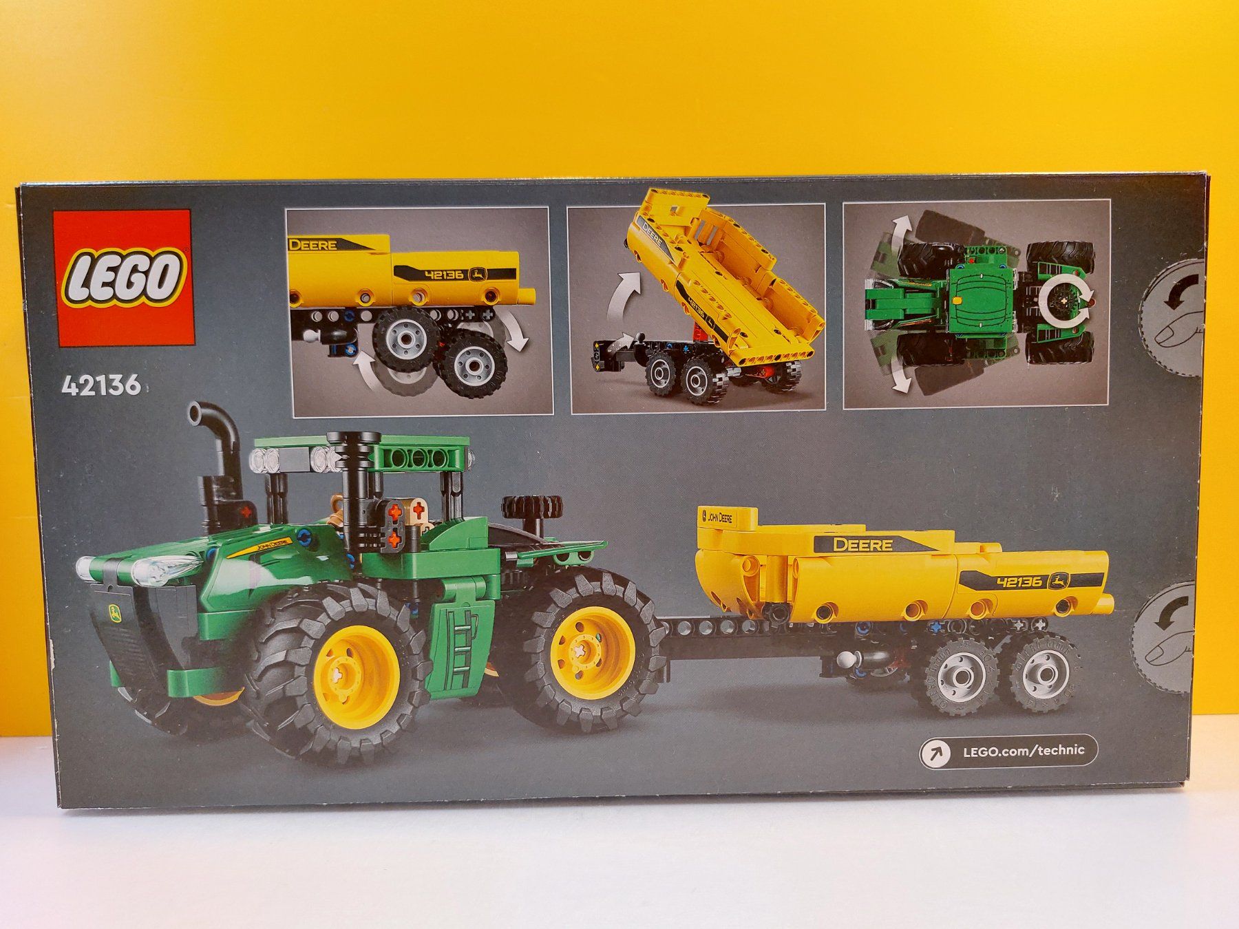 LEGO Technic 42136 John Deere 9620R 4WD Traktor NEU (Neu und ...