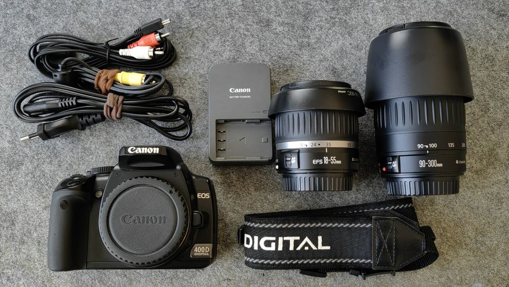Canon EOS 400D mit Normal Zoom und Tele Zoom (Gebraucht) in Weiningen ...