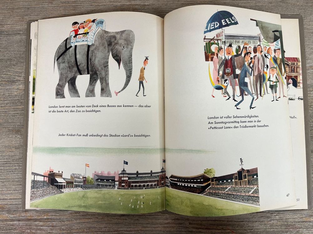 Antiquarisch: London vom Miroslav Sasek, 1. Auflage 1960 (Gebraucht) in ...