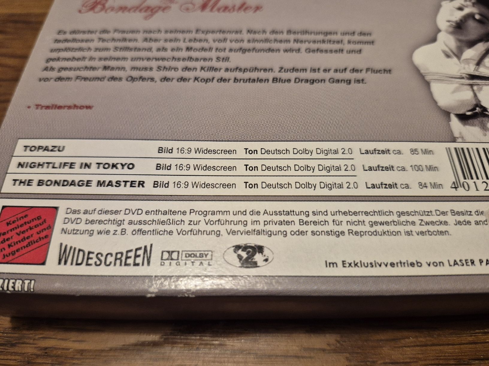 Tokyo Decadence Edition (DVD) 3 Filme (Gebraucht) in Oberembrach für ...