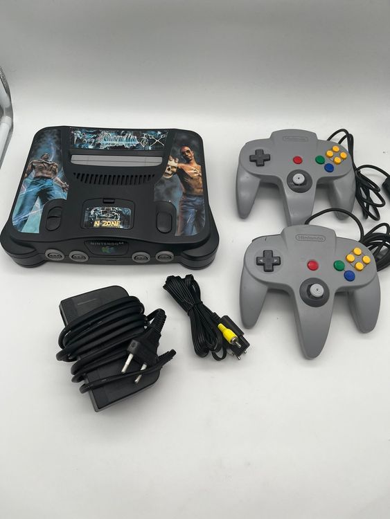 Nintendo 64 N64 + 2 Controller Shadowman Konsole Retro (Gebraucht) in ...
