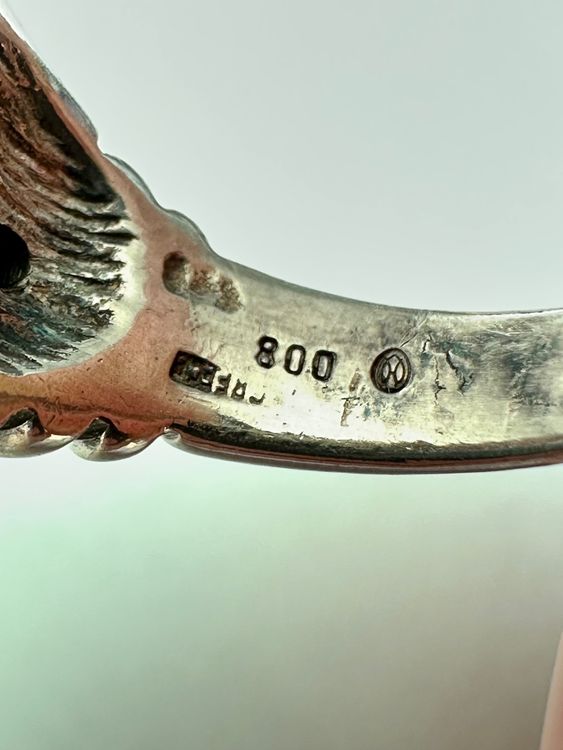 LALAOUNIS, Vintage Silber 925 Ring, mit Gold und Lapislazuli (Gebraucht ...