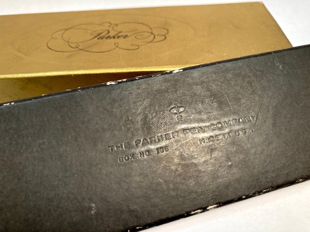 🌟 Alte Vintage PARKER-Schachtel Füller Füllfederhalter 🌟 (Gebraucht) in ...