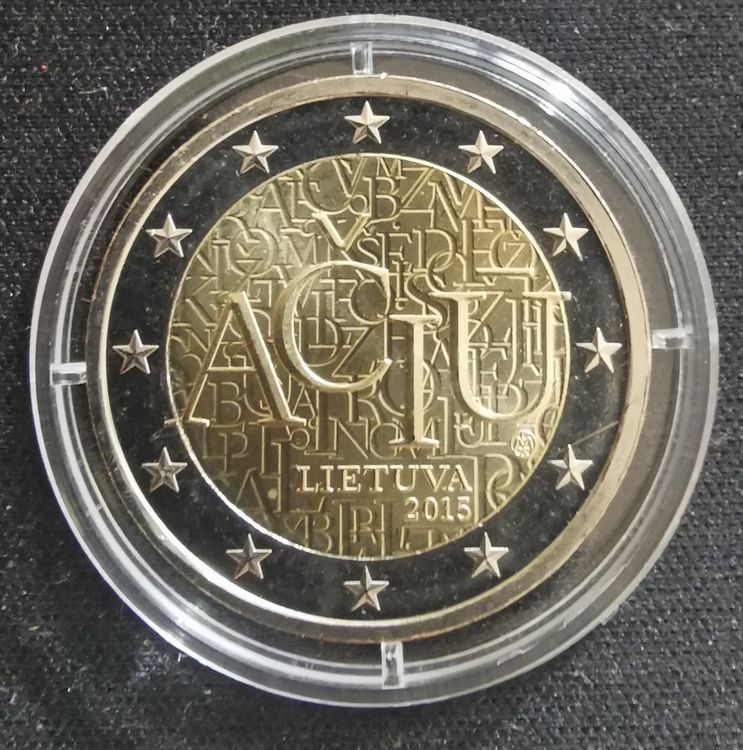 2 Euro Lituanie / Lietuva 2015 ACIU | Kaufen auf Ricardo