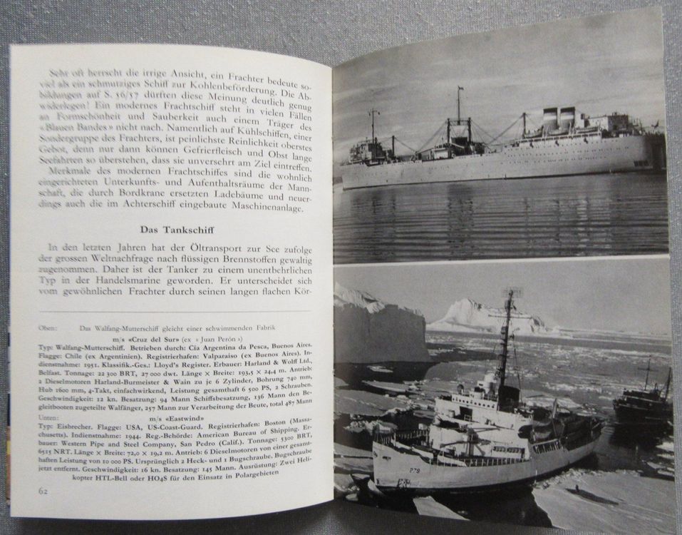 Schiffe und Schiffahrt - Hallwag Band 53 - von 1959 | Kaufen auf Ricardo