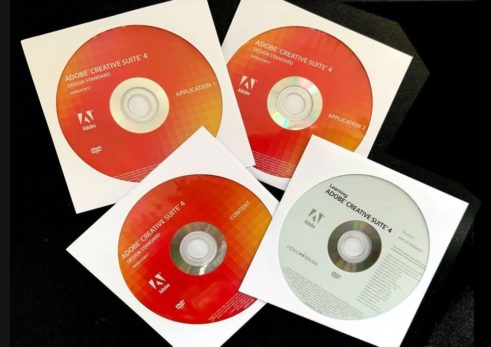 Adobe CS4 Design Standard für WIN (Neu (gemäss Beschreibung)) in ...