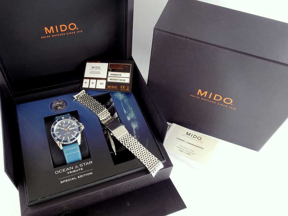 MIDO OCEAN STAR TRIBUTE SPECIAL EDITION 200M DIVER 2023 AUTO (Gebraucht ...