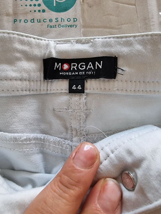 Jupe blanche marque morgane taille 44 (Gebraucht) in Bavois für CHF 10 ...