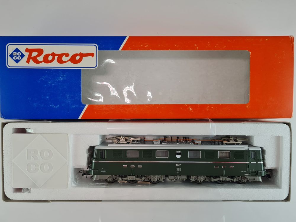ROCO C9902 WS SBB Ae 6/6 11417 "Freiburg" ROCO-Club H0 1:87 (Neu ...