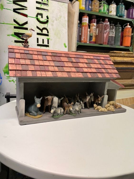 Krippe-Stall (Gebraucht) in Forch für CHF 80 – mit Lieferung auf Ricardo kaufen