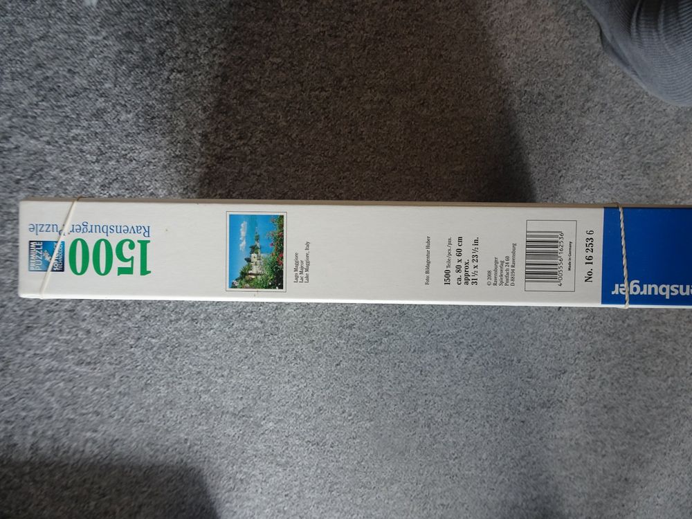 1500 er Ravensburger Puzzle Lago Maggiore (Gebraucht) in Auw für CHF 3 – mit Lieferung auf ...