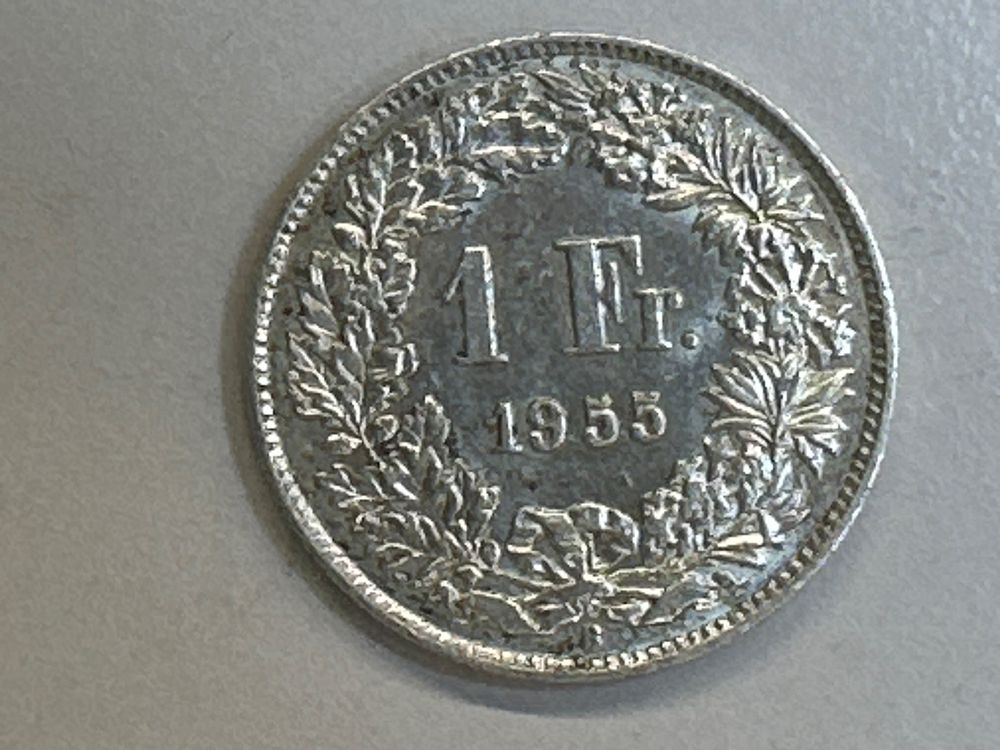 1 Fr.Silber Schweiz 1955 vz | Kaufen auf Ricardo