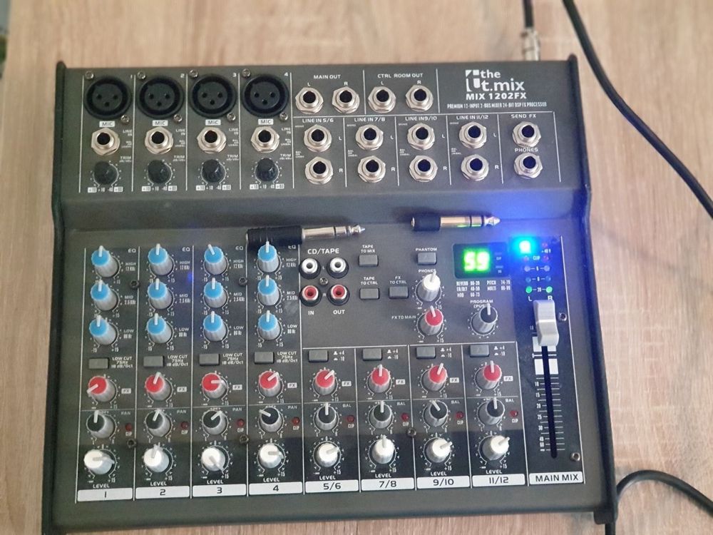 Mischpult Mixer "the t.mix" MIX 1202FX (Neu (gemäss Beschreibung)) in ...