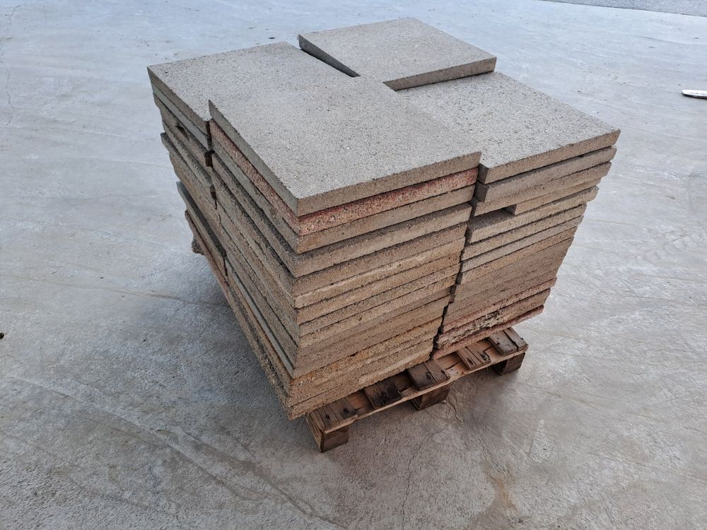 64 Gartenplatten Terrassenplatten Gehwegplatten 50x50cm (Gebraucht) in ...