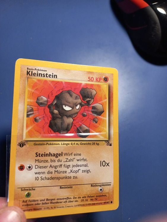 Kleinstein 1st Edition Fossil (NM) | Kaufen auf Ricardo