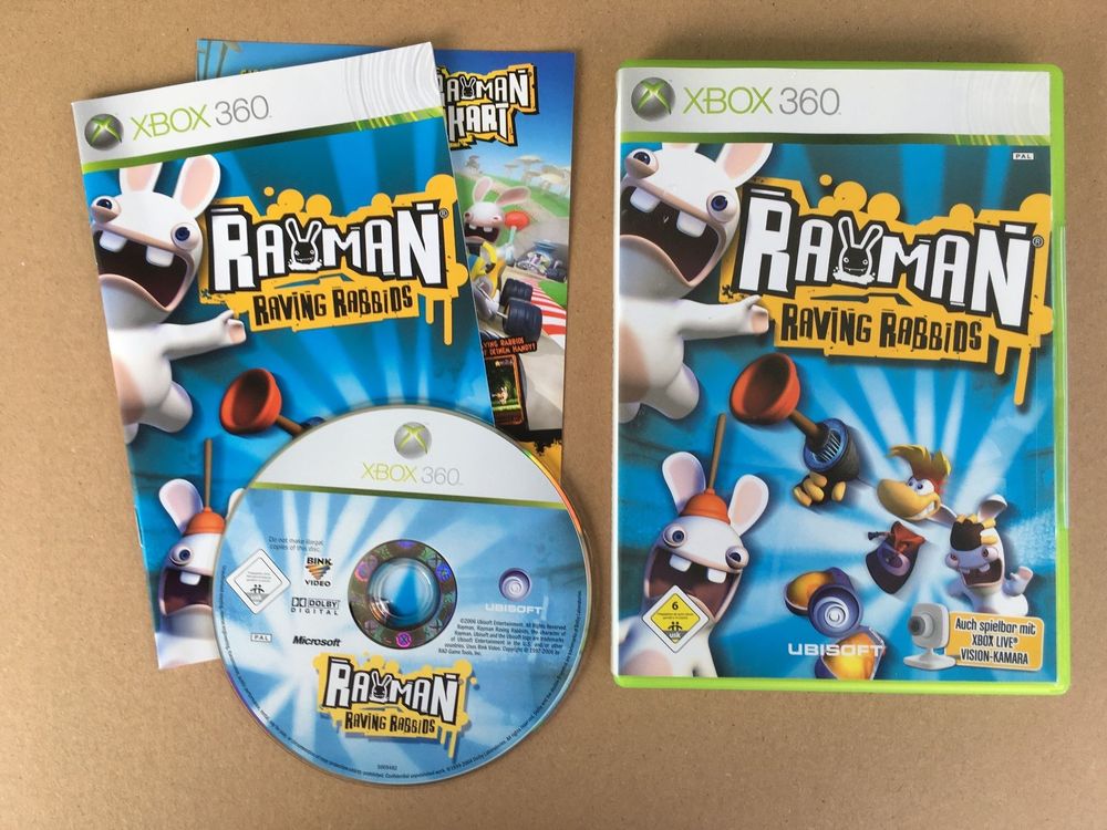 RAYMAN RAVING RABBIDS für Xbox360 (Gebraucht) in St.Gallen für CHF 15.9 ...
