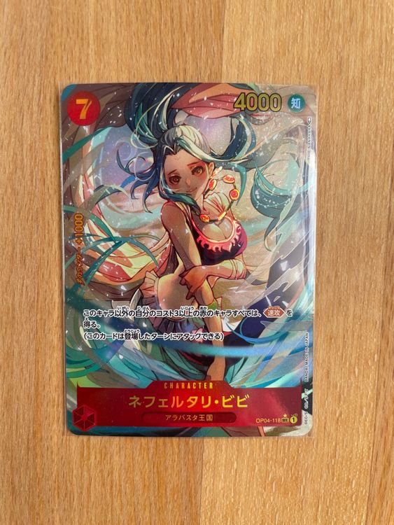 One Piece Card Game TCG OP04-118 SEC Nefeltari Vivi | Kaufen auf Ricardo