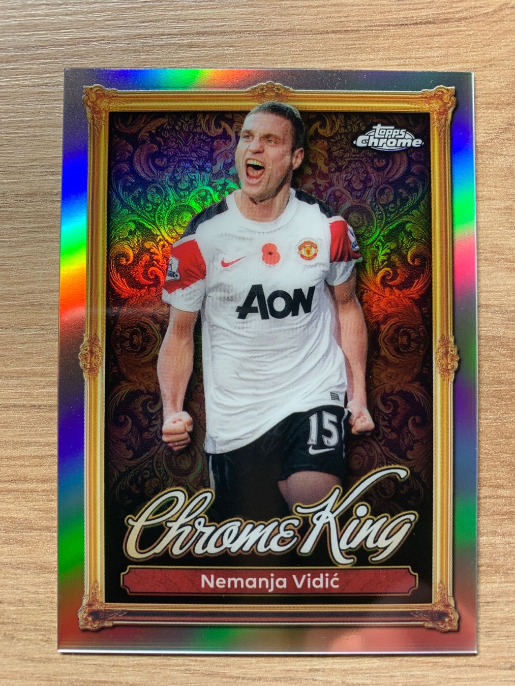 Soccer Nemanja Vidic Chrome King Premier League 25/26 🔥 (Gebraucht) in ...