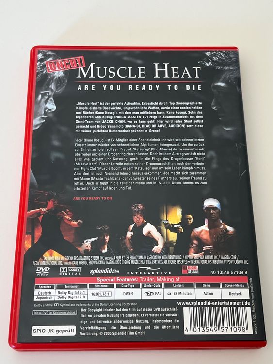 DVD Muscle Heat - Are you ready to die - UNCUT (Gebraucht) in ...