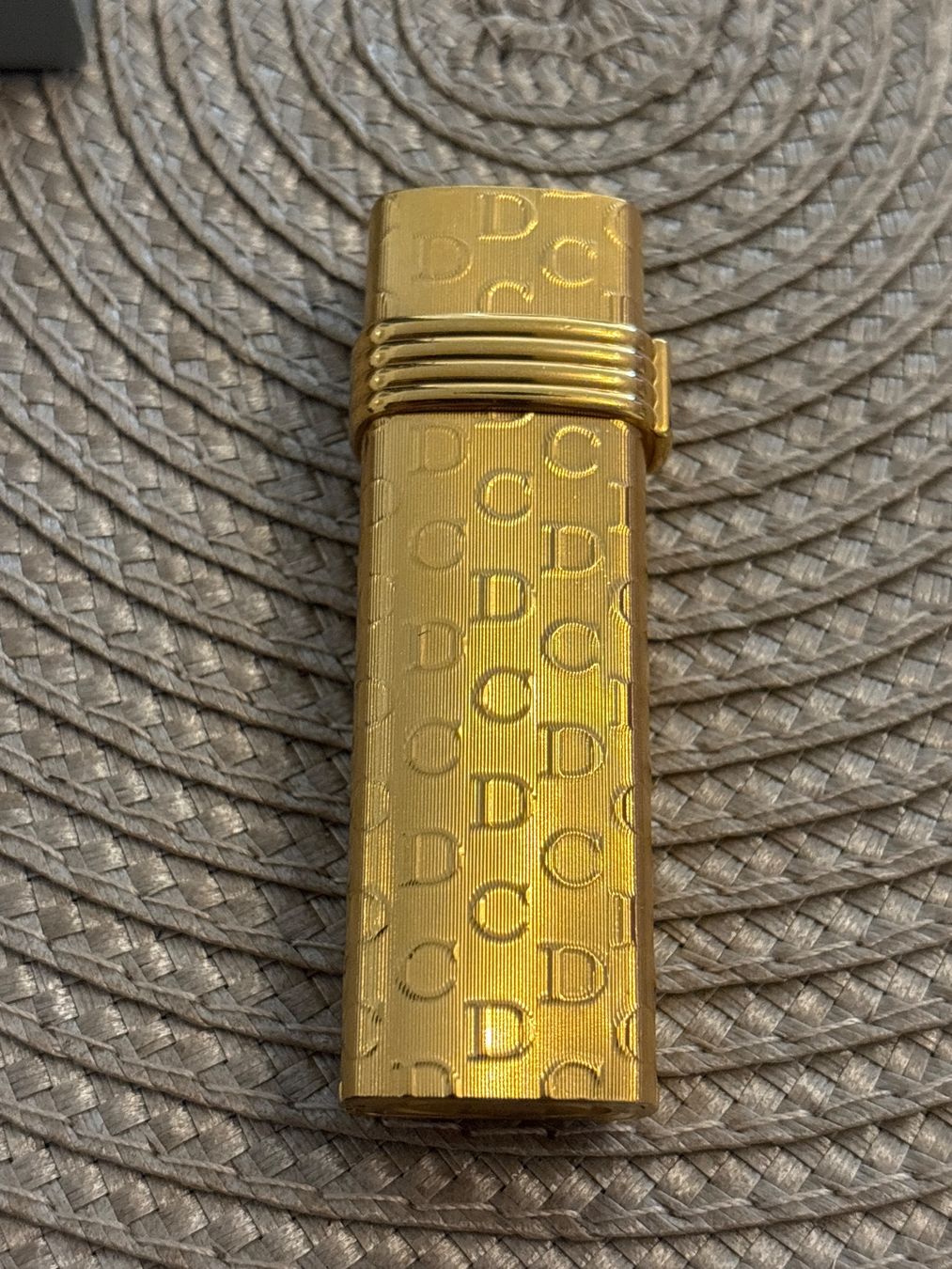 Briquet Christian Dior plaqué or, vintage de collection! (D'occasion) à ...