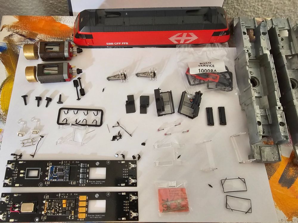 Roco Re 460 AC Ersatz und Zubehörteile | Kaufen auf Ricardo