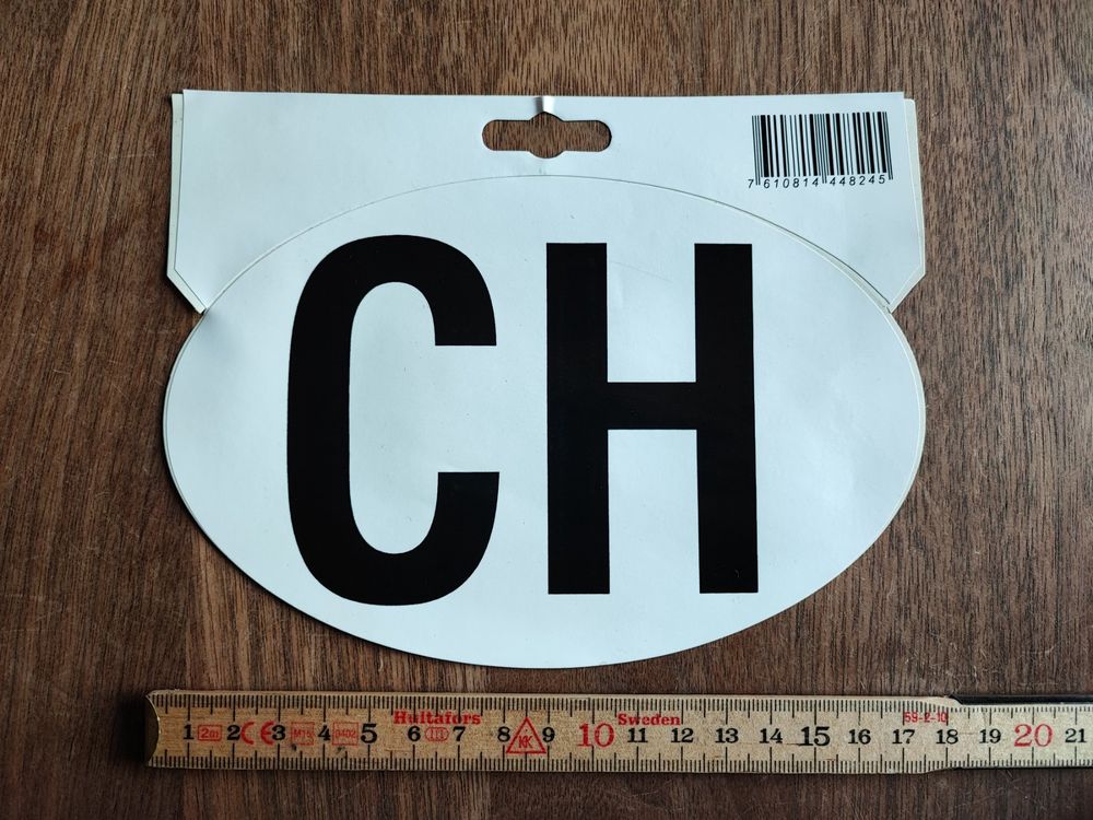 CH Aufkleber Auto (Neu (gemäss Beschreibung)) in Eich für CHF 1 – mit ...