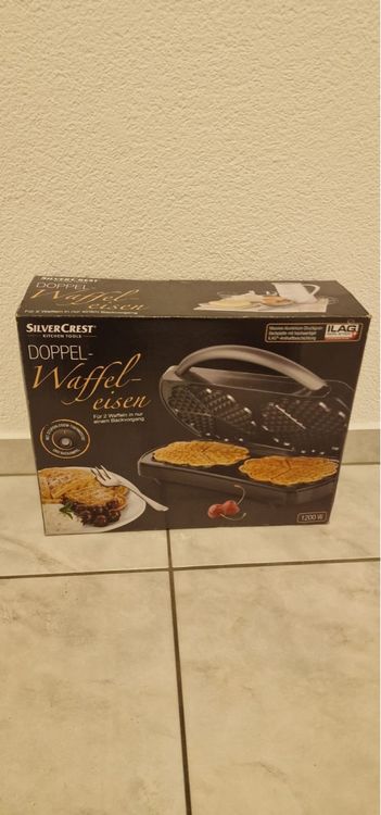 Doppel Waffeleisen SilverCrest, Neu & OVP (Neu und originalverpackt) in Balsthal für CHF 20 ...