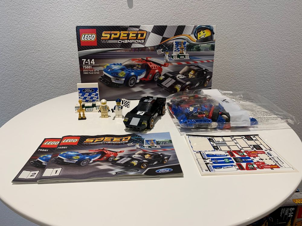 Lego Speed Champions 75881 2016 Ford GT & 1966 Ford GT40 (Gebraucht) in ...