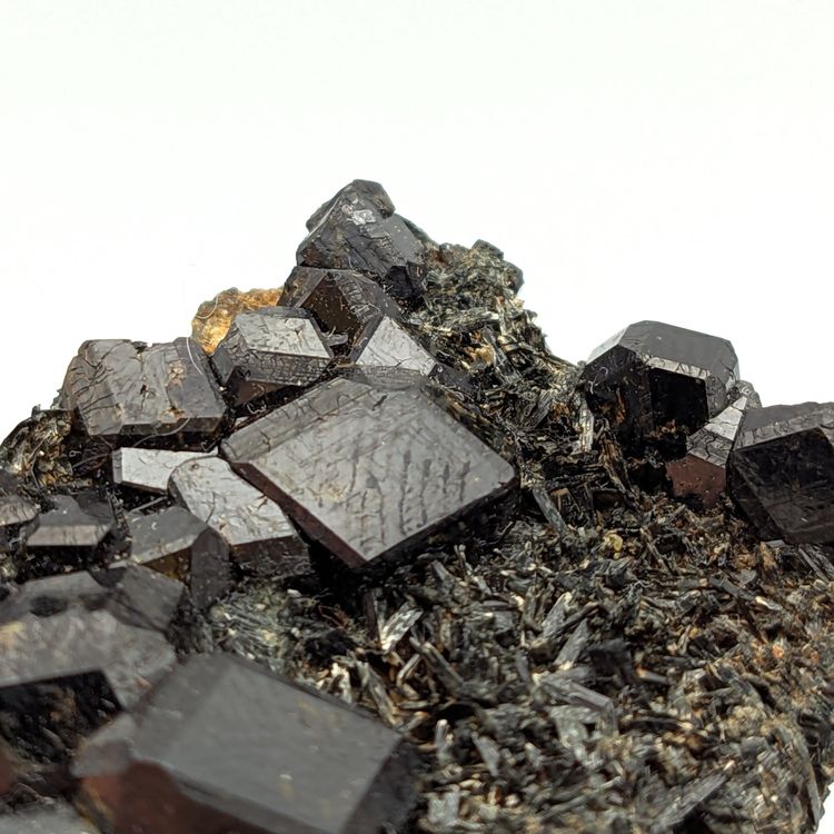 Seltene MELANIT, SCHWARZER GRANAT mit EPIDOT, Mali (Nuovo (secondo la ...