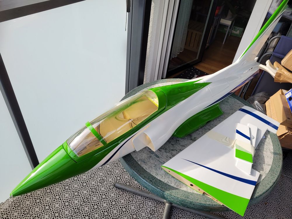 ViperJet GFK. 90mm EDF Jet 1370mm (ARF) Neu, ohne OVP. (Neu (gemäss ...