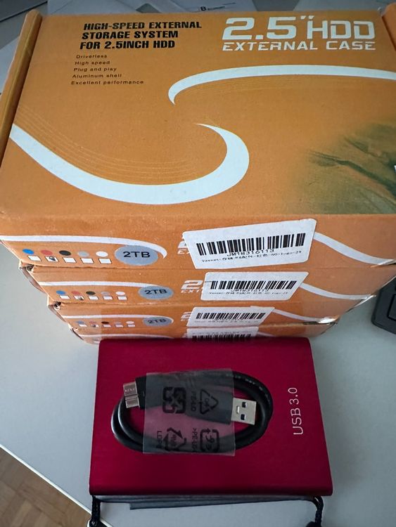 High-Speed External HDDs (Defekt) in Volketswil für CHF 1 – nur Abholung auf Ricardo kaufen