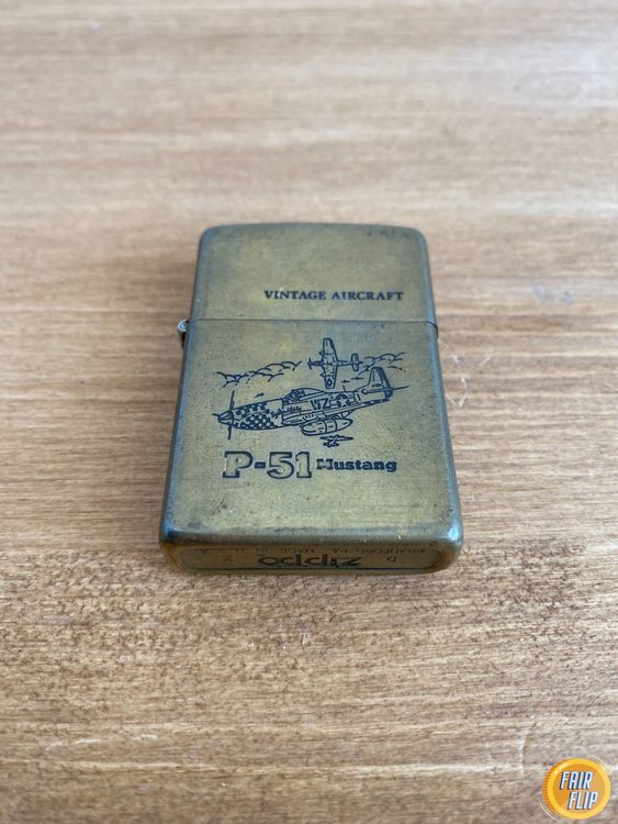 Vintage Zippo Feuerzeug P-51 Mustang (Gebraucht) in Luzern für CHF 20 ...