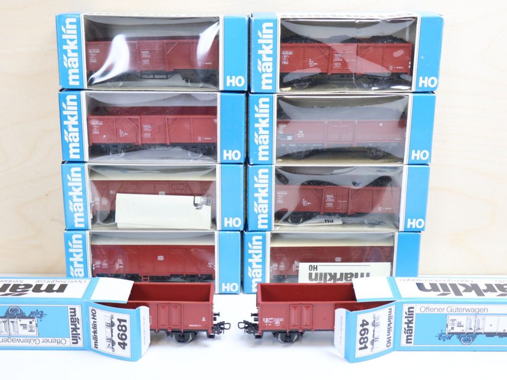 Märklin 10 x Kohlewagen & Güterwagen - H0 Top Modelle | Kaufen auf Ricardo