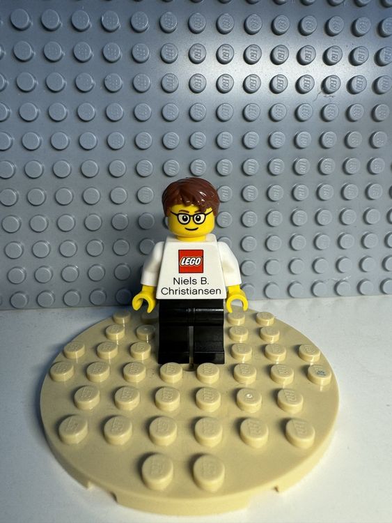 LEGO CEO Niels B. Christiansen Visitenkarte Minifigur (Neu und ...