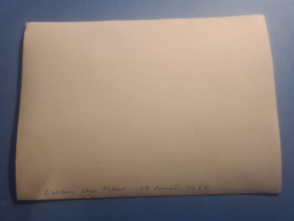 PORSCHE 904 ORIGINAL PHOTO 24 H DU MANS ESSAIS 1964 VINTAGE (D'occasion ...