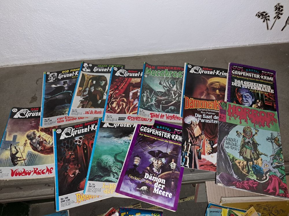 Horror Grusel Comics Sammlung - - Raritäten!Vintage (Gebraucht) in ...