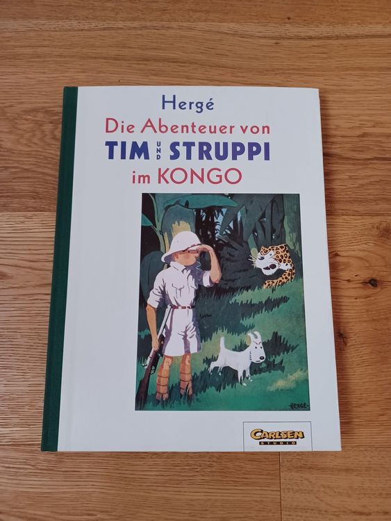 Tim und Struppi im Kongo Buch 1. Auflage 1992 Rar (Gebraucht) in ...
