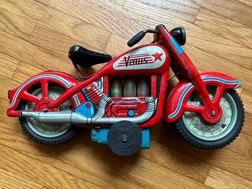 Vintage Zinn-Motorrad "VENUS" T.N. Nomura (Japan) 60er Jahre (Gebraucht ...