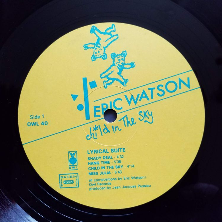 ERIC WATSON, child in the sky - 1st press - NEW - (Neu (gemäss ...