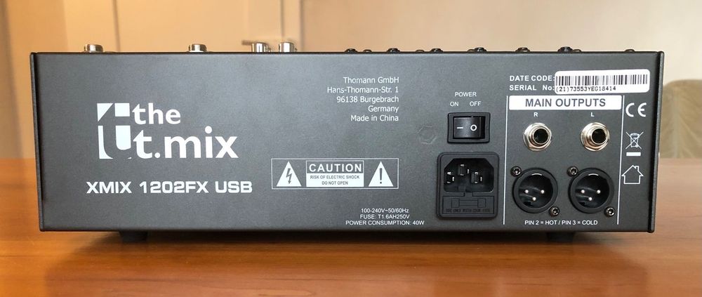 the t.mix xmix 1202 FX USB - Mischpult / Mixer inkl. Koffer! | Kaufen auf Ricardo
