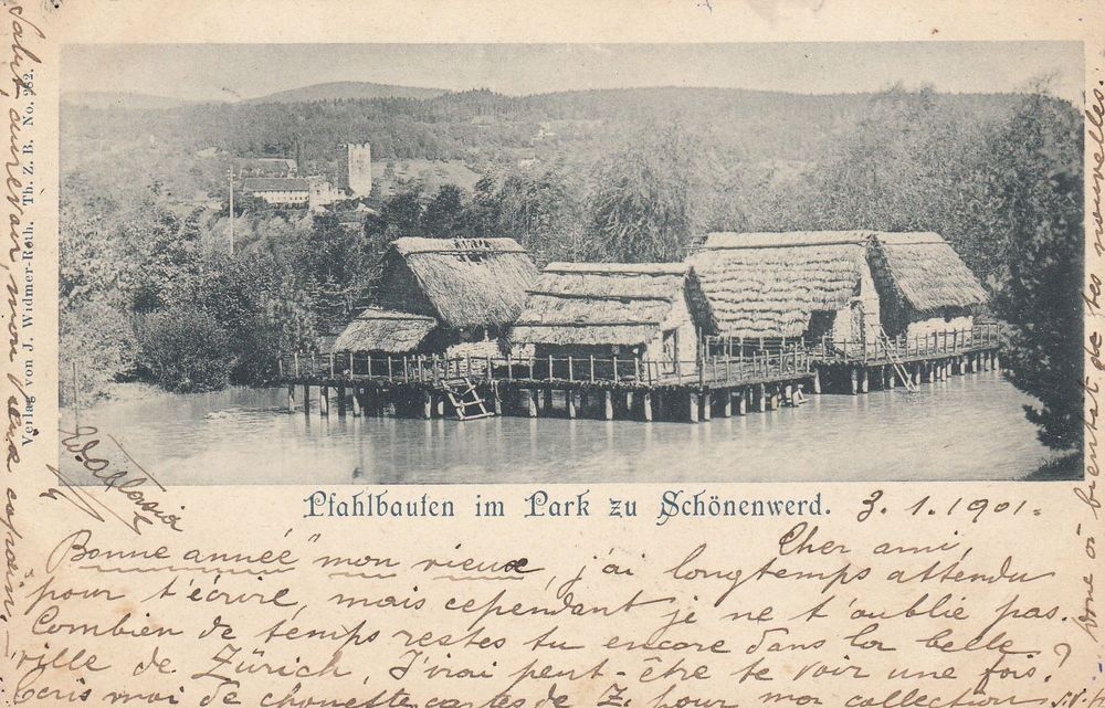 Schönenwerd SO - Pfahlbauten um 1901 | Kaufen auf Ricardo