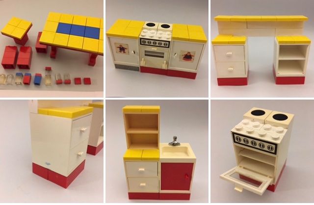 Lego Set 261 Küche von 1971 ohne OVP, 26 Fehlteile (Gebraucht) in ...